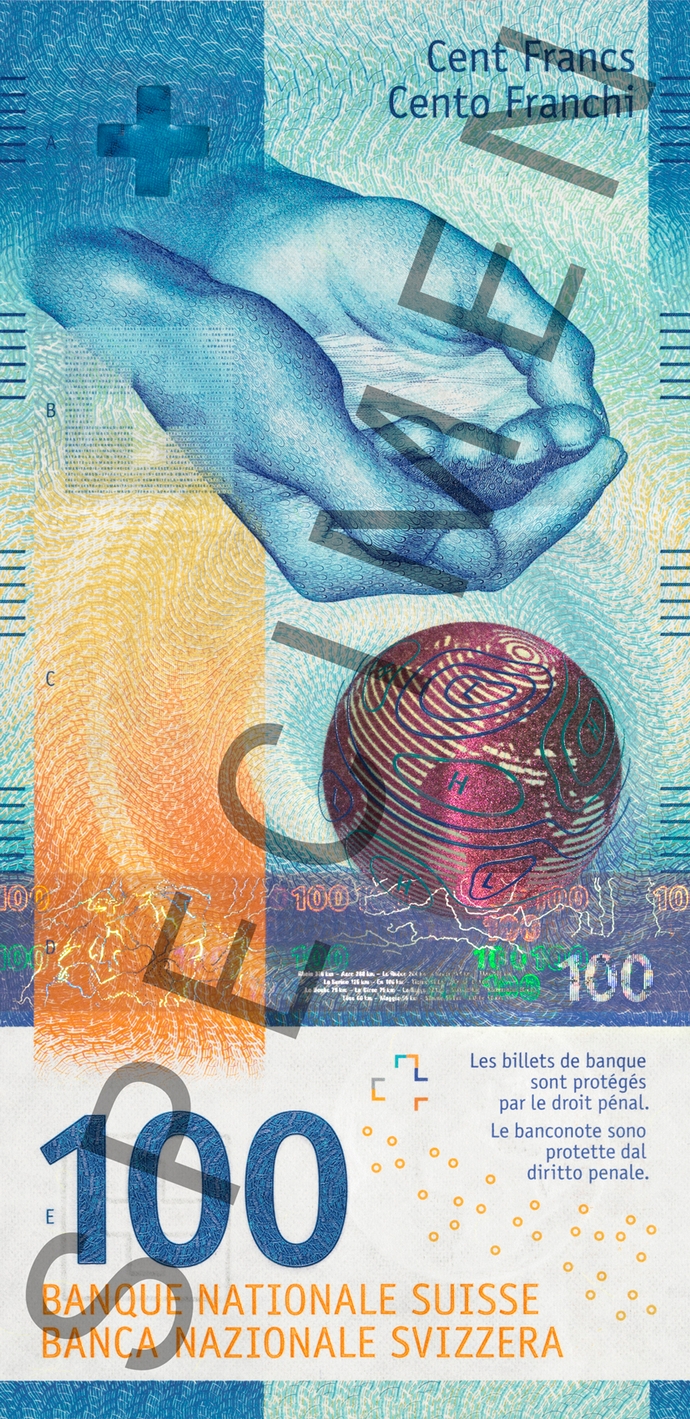 Swiss 100 Franc Banknote 9th Series Issued 2019 | We Buy All Currency